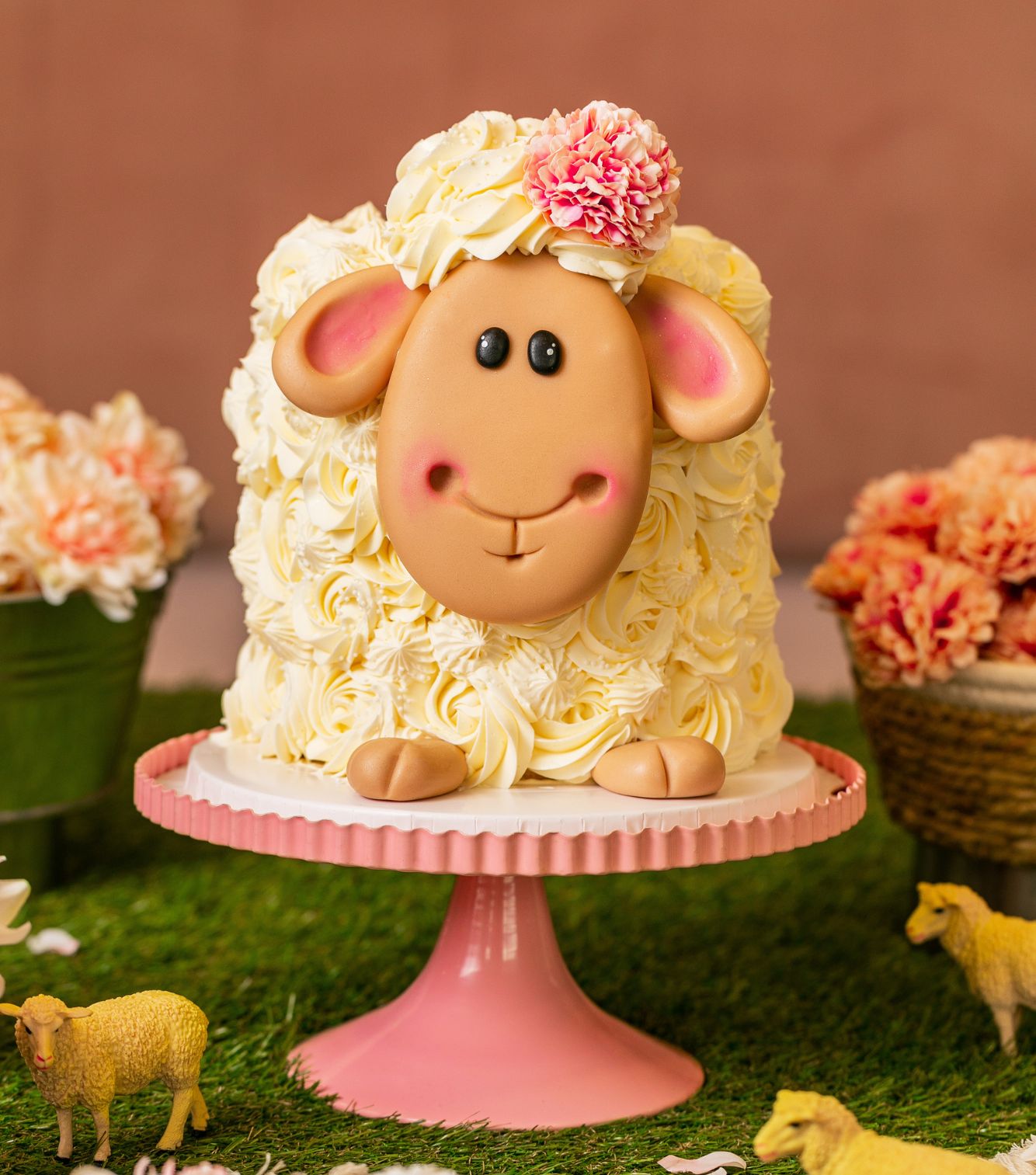 Gateau Mouton AID - Tema's Cake